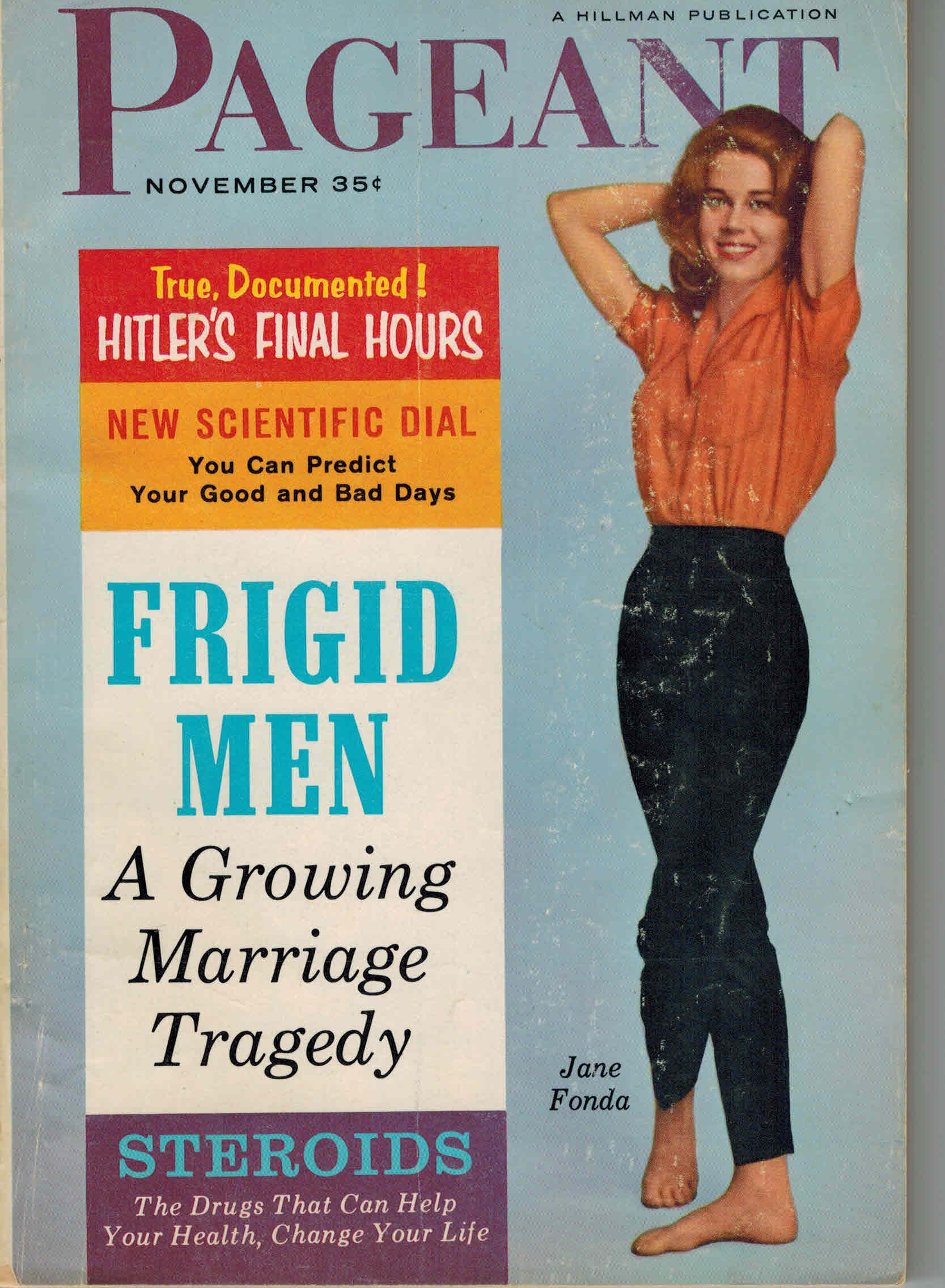 Pageant Magazine June 1956 Vol 11 No 12 Pat Blake Aka Patricia Blair Cover